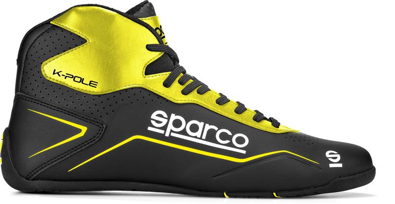 SPARCO(スパルコ)レーシングシューズ K-POLE(ケーポール) レッド×ホワイト2020年発表モデルレーシングカート/走行会向けシューズのコストパフォーマンスモデル。水濡れや油汚れなどに強く、容易なメンテナンス性とタフネスな耐久性が魅力。