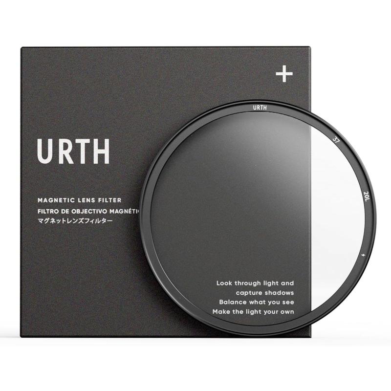 Urth マグネット UVフィルター (プラス+) カメラ フィルター (高透過率 / 30層 ナノコーティング) マグネティックフィルター レンズ保護フィルター レンズプロテクター 光学ガラス磁気ならではの手軽さ | 積み重ね可能な便利な...