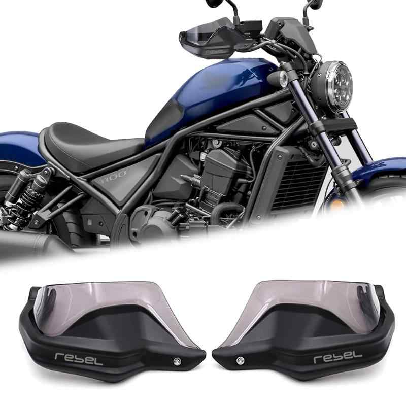 KAGEFUNE For レブル Rebel 1100 CMX1100 レブル Rebel 1100 DCT Rebel 1100T DCT 2025 バイク用ハンドガード ハンドガード ウインドシールド 両手ハンドル 防風 reblel ...