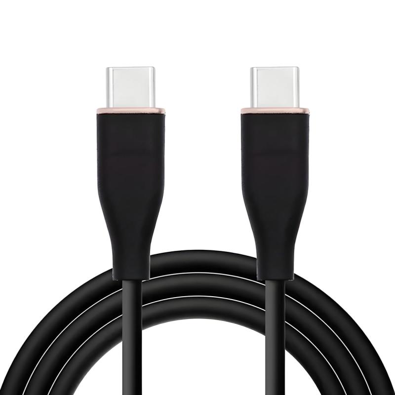 cablecc Colorful USB-C Male to Male 480Mbps Cable Ultra Soft High Flex Hyper Super Flexible Cord