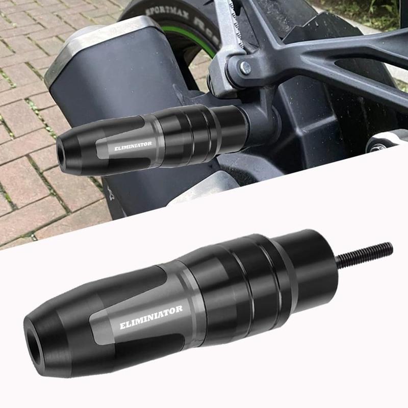For エリミネーター SE 400 450 Eliminator SE 400 450 E400 E450 2024 2023 アクセサリーオートバイ排気スライダー落下防止装置スライダー衝突防止パッドに適しています [並行輸入品]【条件】...