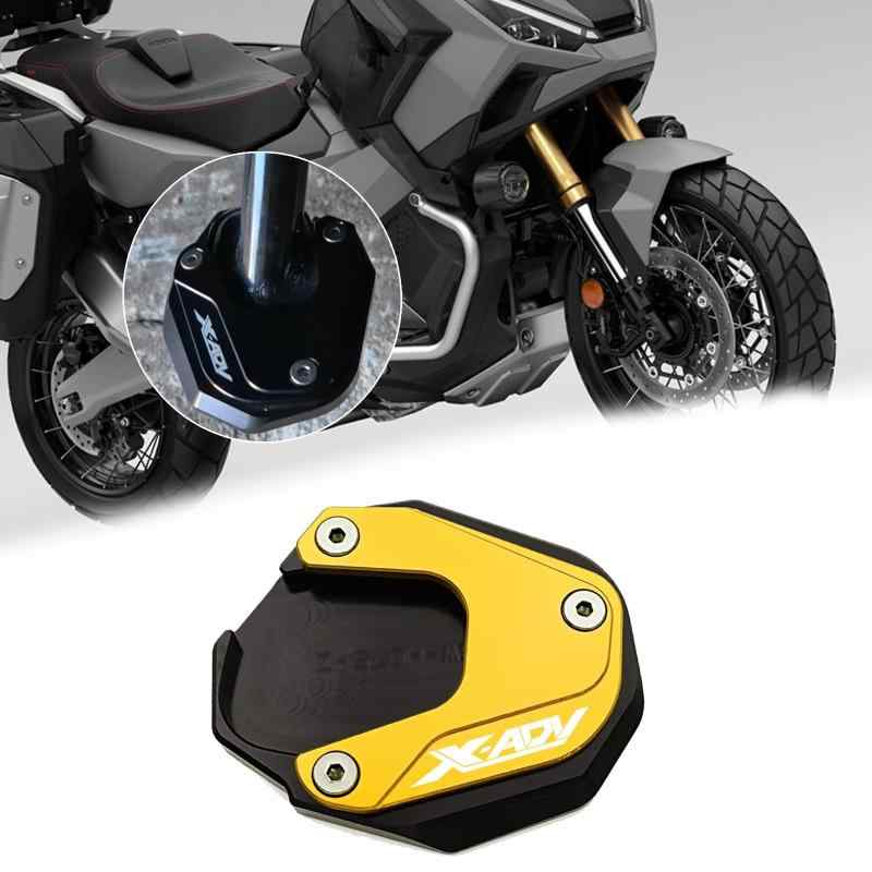XIAXIA For X-ADV 750 XADV750 2026 2025 CNC オートバイ キックスタンド サイドスタンド 延長パッド 拡大プレート オートバイ アクセサリー 2022-2023-2024-+2025-2026 [並行...