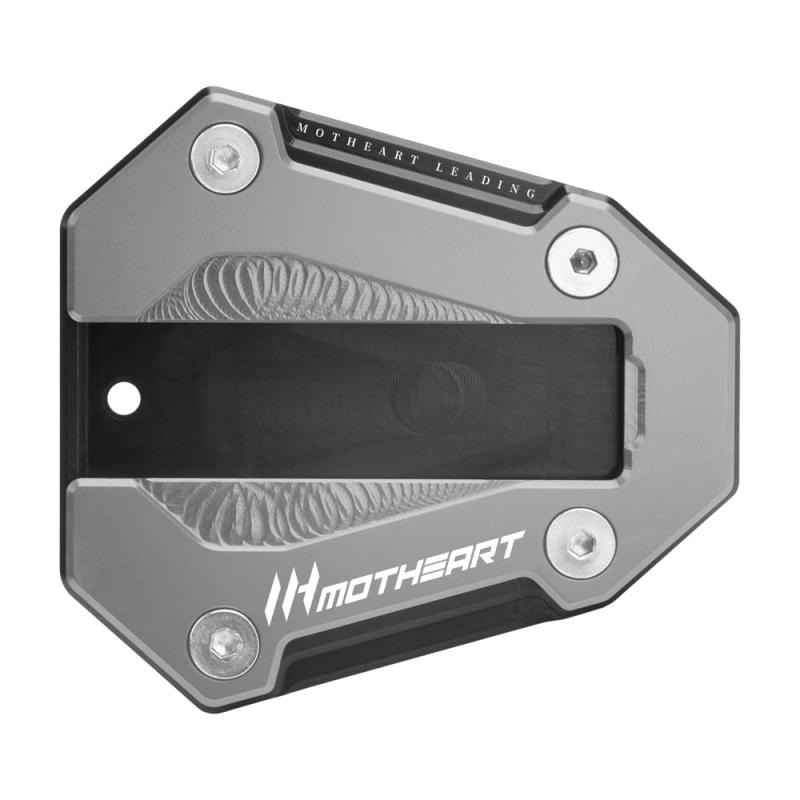 MotHeartCNC バイク用サイドスタンドプロテクター 対応 TRK702 23-24/TRK702X 23-24/TRK552 2024/TRK552X 2024/TRK502 16-19/TRK502X 18-23 キックスタンドサ...
