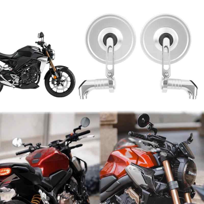 XINMOZR For CB650R CB250R CB125R CB300R CBF190TR CB650 R CB250 R CB125 R CB400R CB400 CB400F CB500F CB250 調整可能なミラーオートバイレ...