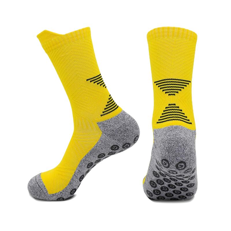 [O.F.M] サッカー靴下 ソックス 着圧 グリップ付き 滑り止め靴下 衝撃吸収 抗菌 防臭 蒸れない サッカーソックス 白 フィットネス ホワイト1足【素材・機能】〈素材〉ナイロン、ポリエステル、その他高耐久素材を採用。〈機能〉滑り止め...