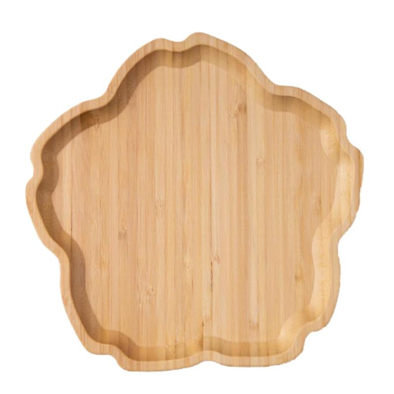 ideastore 木製トレー お盆 木製トレイ カフェトレー おしゃれ ランチトレー 25cm【上品で実用的】美しいデザインと実用性を兼ね備えた竹製トレー。インテリアとしても活躍する万能アイテムです。【耐久性と快適性の調和】軽量ながら耐久...