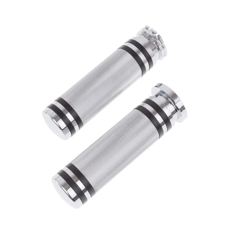 HDBUBALUS 1インチ 25mm バイク オートバイ ハンドル グリップ グリップ ハーレー Harley用1.【滑り止め表面】：このハンドグリップの表面は滑り止めグリッドストリップで、アクセルをコントロールしやすく、安全な走行を提供...