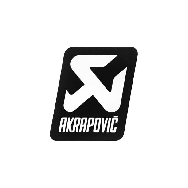AKRAPOVIC(アクラポヴィッチ) 耐熱ステッカー シルバー