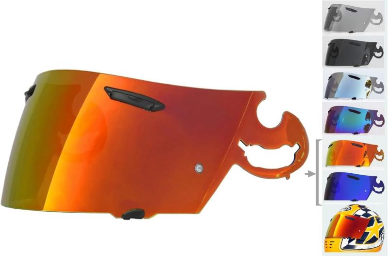 SAL-PG RXP ミラーシールド Arai アライ スーパーアドシスL 対応 社外品 ダークスモークシールドをベースにピュアハードミラーコーティング[鮮やかな発色] 対応モデル Arai アストロFS アスブランド：【 RXP 】 適合...