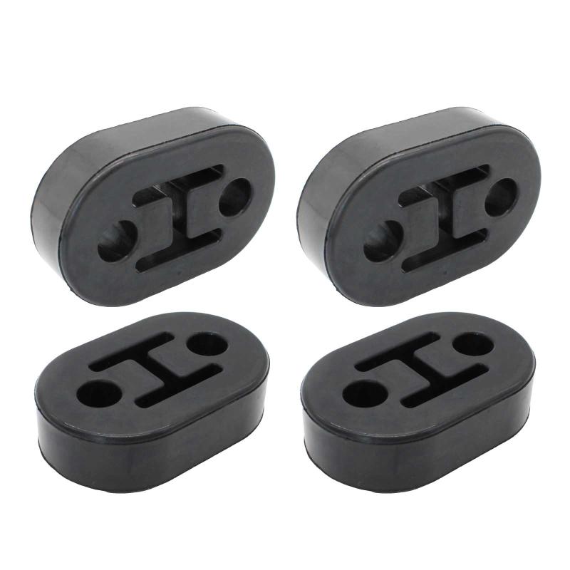 Funriche マフラーハンガー 吊りゴム マウント リング 汎用 自動車 マフラー ゴム 交換用 2穴 穴径 12mm 4個 厚み(21mm)✅【4個セットのマフラーハンガー】 自動車マフラーの汎用マフラーハンガー、吊りゴム4個セットに...