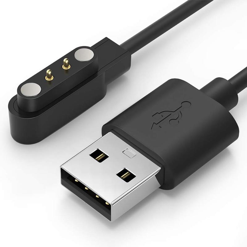 Lamshaw for BlazeChip DR06 スマートウォッチ ケーブル, USB 磁気充電ケーブル 磁気吸着 1メートル コンパクト 持ち運び便利 BlazeChip DR06 1.27インチ スマートウォッチ対応【対応機種】Bl...
