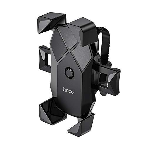 hoco. CA58 スマホバイクホルダースマホをワンタッチで固定ワンタッチで取り外せる画期的な自転車・バイク用スマホホルダースマホを中央に置くだけで内部のばねが作動し、四本のアームがスマホを自動でキャッチスマホの取り外しも簡単。左右のボタ...