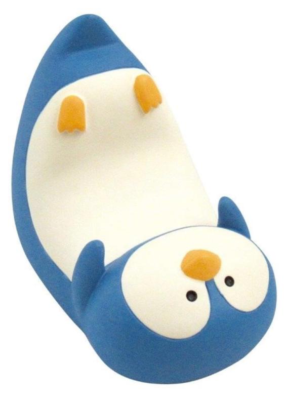 デコレコーポレーション harapeko animal スマホスタンド ぺんぎん サイズ：約W4.6 D7.8 H6.6 PK-79849機種によってはご使用できません（溝の幅：約13mm)