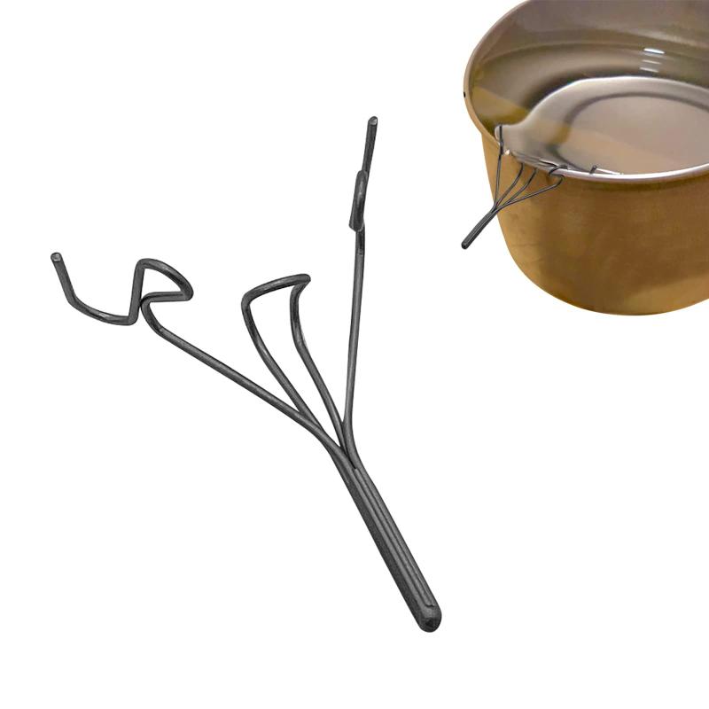 【Charming Decoration】アウトドア キャンプ ステンレス製 正規品 ドリップコーヒー チタンマグ用注ぎ口 (シルバー)