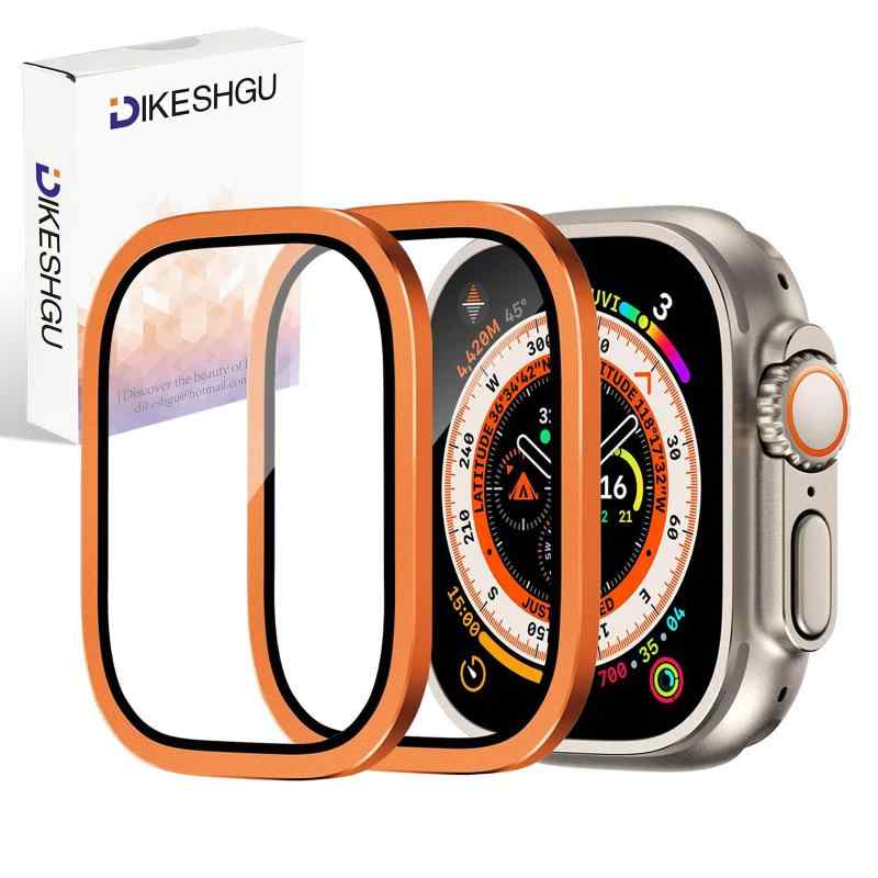 DIKESHGU for Apple Watchフィルム 40mm/44mm アップルウォッチ 液晶保護 フィルム SEries 6/5/4/SE3/SE2/SE対応 画面保護 キズ防止 高透過率 気泡なし 指紋防止 取扱簡単 9H硬度ガラ...