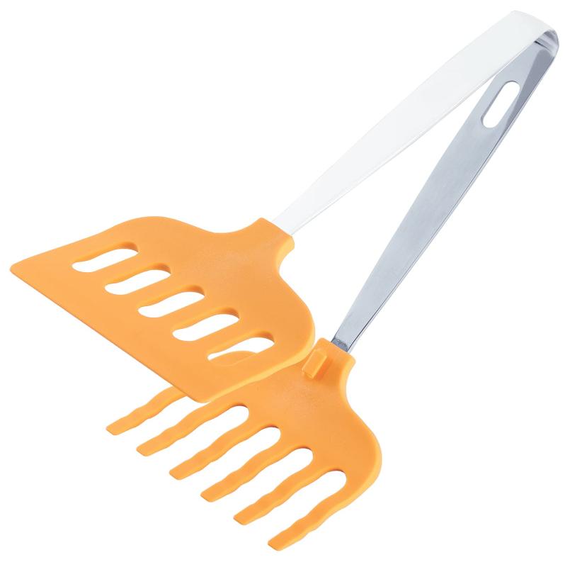 田辺金具(Tanabe Kanagu) 調理トング/スマートトング(SMARTTONGS) 『FAVLE (Favorite of The Dinning Table) シリーズ オールステンレストング』 日本製特長：ヘッドアップスタンド