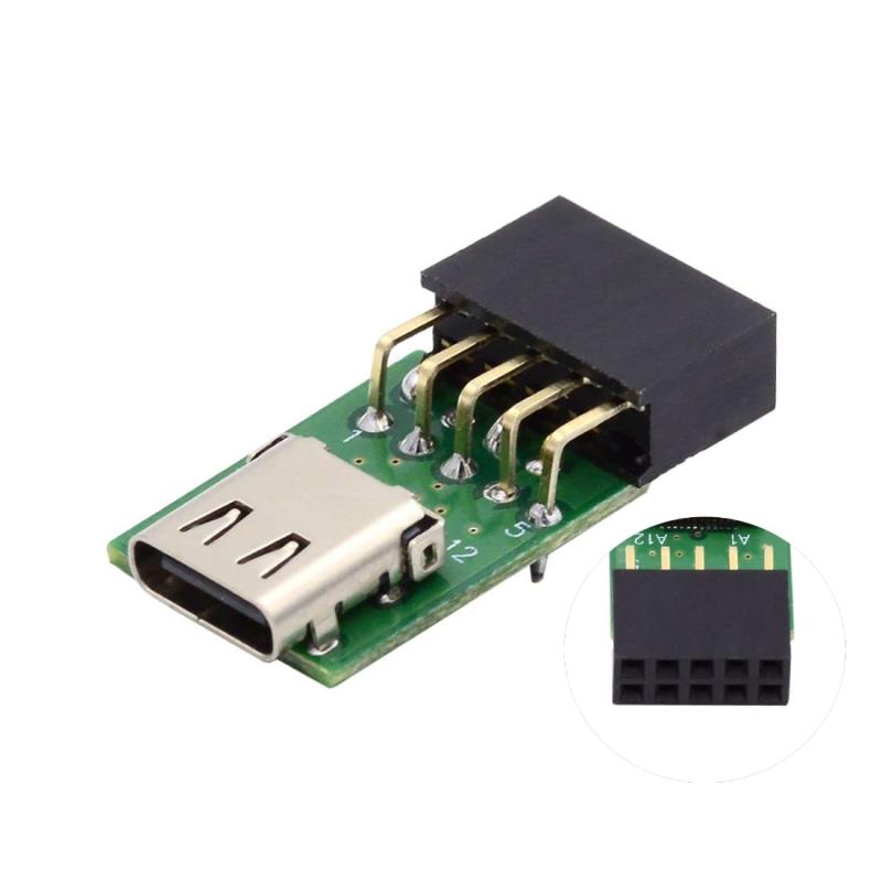 chenyang USB 3.2/3.1 Gen 2 Type E Front Panel Header Male to USB 3.0 Gen 1 19Pin/20Pin Female 20Gbps Mainboard Header Ex...