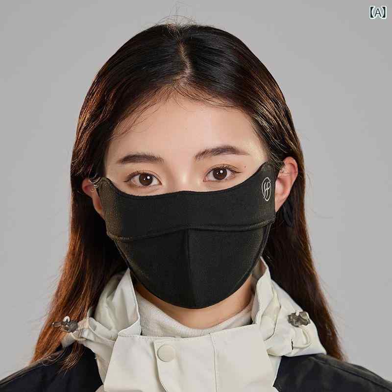 秋冬 立体 自己 発熱 保温 徳 絨眼 角 男女 高 颜値新 防寒 マスク 騎行 防風 マスク加工方法: プリントロゴを印刷する: できます適した季節: 冬対象性別: ニュートラル/男性と女性の両方が利用可能パターン: モノクロギフトシーン...