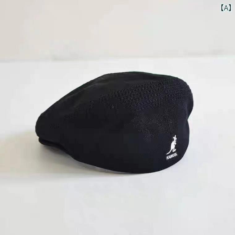 2個セットKangol カンガルーの アヒルの 舌の 帽子の 復古の 画家の ベレーの 帽子の はらはらと 雅の同じ タイプの 夏の ポリエステルの 目の 薄い 金の 男女の 金ブランド: カングー製品カテゴリ: ベレー帽季節にぴったり: ...