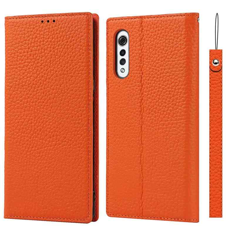 Litchi pattern case for LG Velvet