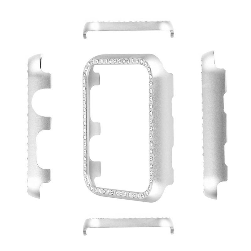 GAACAL Apple watch フレーム ケース アップルウォッチ保護ケース装着簡単 ダイヤカットストーン付き 金属 キラキラ 超薄型 耐衝撃新型Ultra Series8 7 SE カバー Series6 5 4カバー【素材】 金属...