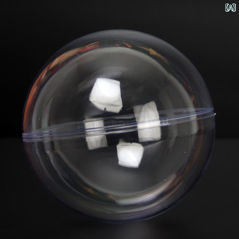 3 - 16 cm アクリル ボール 吊り 穴 なし 透明 ボール ボール 中空 ボール 円形 ps プラスチックボールシェルクリスマスボール 装飾商品番号: SFSFSDGX001材料: プラスチック色: 直径3CM 1個,直径4CM 1...