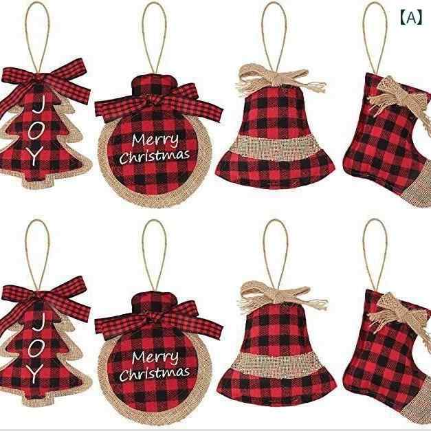 クロス ボーダー 热 い 贩売 8 ピース クリスマス 水牛 格子 ボール 装 饰 クリスマスファブリックボール 装 饰 クリスマスツリー ペンダント貨物番号: SD-GJ-MZ-AWW材質: 布特許の供給源ですか: いいえブランド: その...