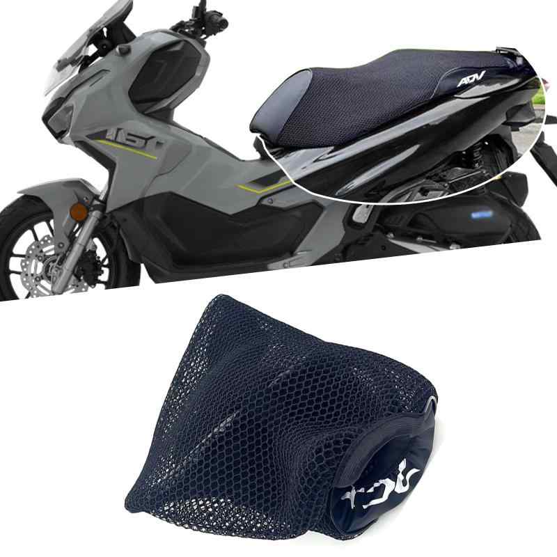 MAORANG For ADV 160 ADV160 ADV150 ADV350 2026+ 2025 用 バイクシートカバー 日焼け止め 厚手ハニカム構造 やけど防止 通気性 防水 レザーシートカバー 滑り止め保護カバー adv160 1...