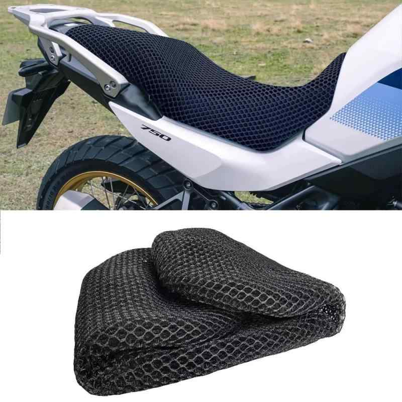 FOR トランスアルプ750 TRANSALP750 XL750 2026-2025-2024-2023 トランザルプ XL 750 アクセサリー バイクシートカバー シートプロテクター 3D エアフローシートカバー オートバイアクセサリー...