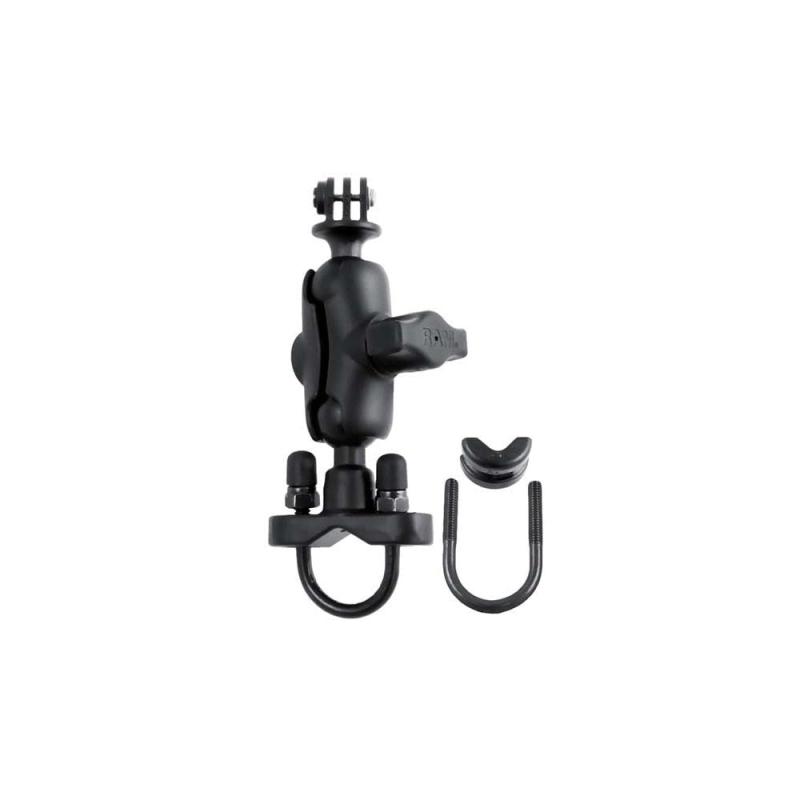 ラムマウント(RAM MOUNTS) マウントセット 亜鉛コートU字クランプ GoPro(ゴープロ) Hero Hero2 Hero3 Hero4用 ブラック 1セット RAM-B-149Z-A-GOP1U生産国:アメリカ色[カラー]:ブラ...