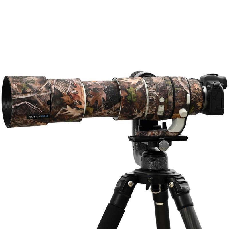 ROLANPRO 防水レンズカバー Canon RF 200-800mm F6.3-9用 USM カモフラージュ レインカバー取り付け、取り外しが簡単。すべてのボタンは機能的で、カメラのコントロールやレンズに簡単にアクセスできます。レンズ保...