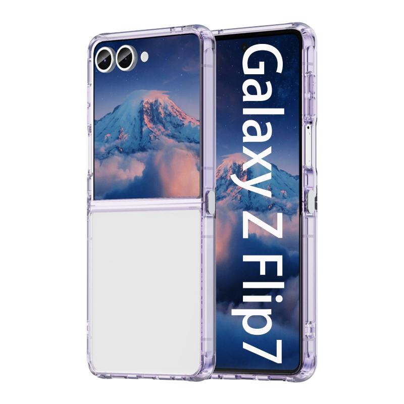 UIUIKA for Galaxy Z Flip7 ケース TPUフトケース やわらか ワイヤレス充電対応 マグネット対応 手触り 衝撃保護 黄変防止スマホカバー 洗える【対応機種】Galaxy Z Flip7 ケース。購入する前にモデルに...