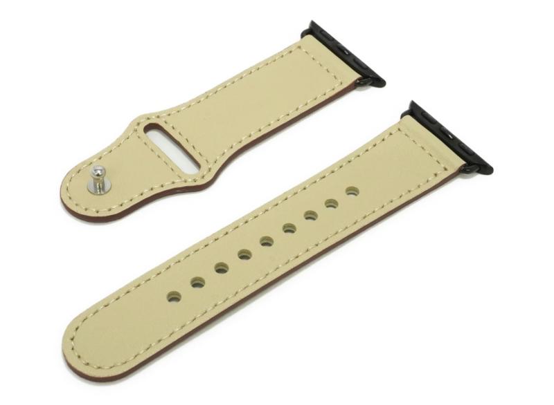 compatible with Apple Watch アップルウォッチ用 バンド ベルト スナップボタンベルト クロカラント KUROCURRANT 38mm 40mm 41mm 42mm用 Series11/10/9/8/7/6/5/4...