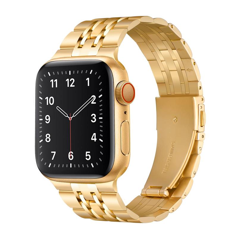 コンパチブル Apple Watch バンド 45mm 44mm 42mm 41mm 40mm 38mm、アップルウォッチバンド ステンレ コンパチブル Apple Watch se/7/6/5/4/3/2/1、長さ調節器がついています