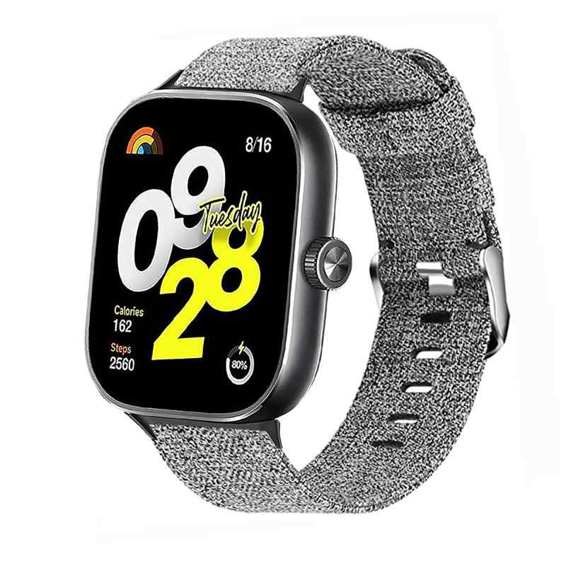 [Lamshaw] for Redmi watch 4 バンド, ナイロン製 交換バンド 柔らか 軽量ベルト Redmi watch 4 に対応