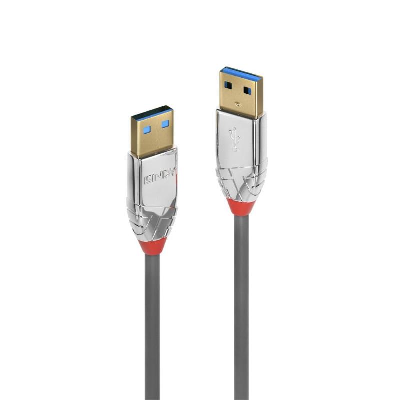 LINDY CROMO LINE USB3.0 Type-Aケーブル【高速転送】最大5Gbpsの転送速度、USB 2.0 / 1.1規格にも対応【高速転送】最大5Gbpsの転送速度、USB 2.0 / 1.1規格にも対応【環境保護規制遵守】...
