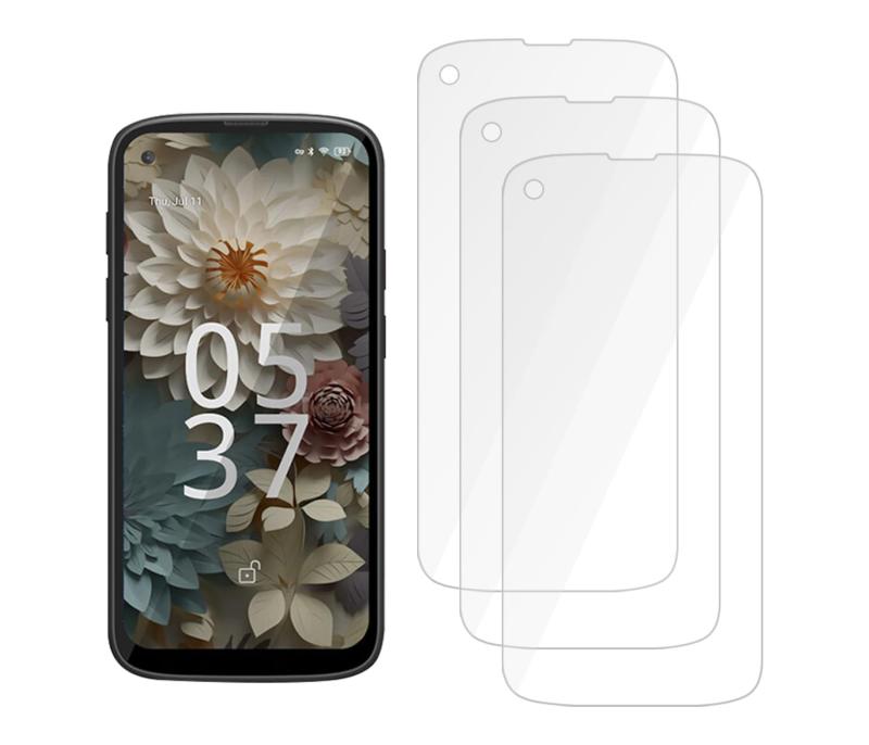 SCDIYEER に適用される Unihertz jelly max強化膜携帯電話スクリーンセーバー （スクリーンに丸みがあるため、強化膜の周りは小さく、空気がある）耐久性:この保護カバーは高度な強化ガラスでできており、画面に強い衝撃を与え...