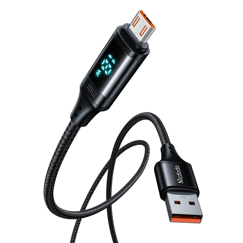 Mcdodo Micro USB ケーブル マイクロ USBケーブル 出力スクリーン表示