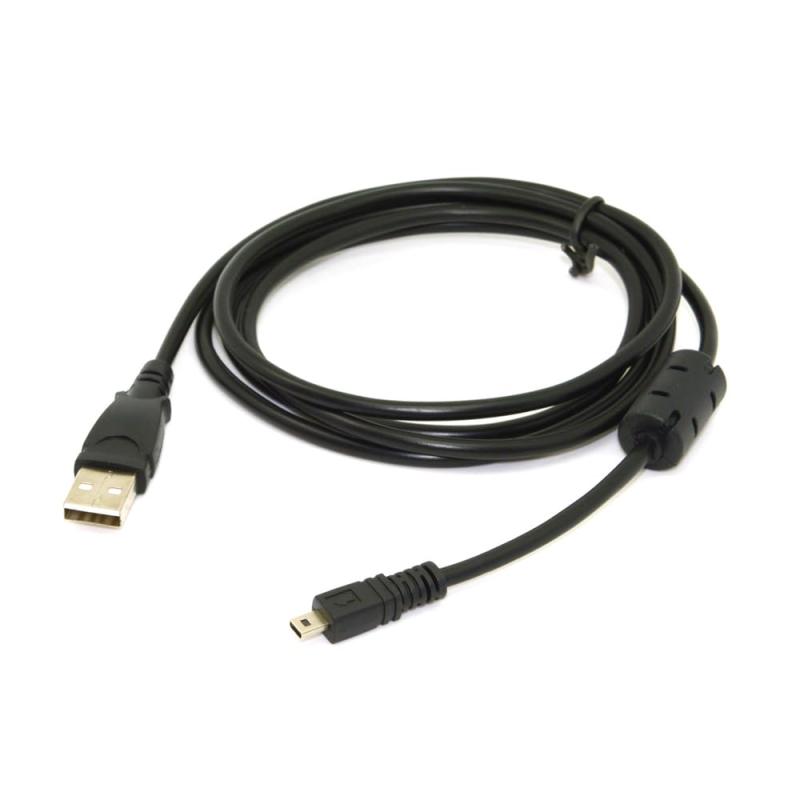 NFHK USB-C USB 2.0 タイプ A からカメラ ミニ 8P データ電源ケーブル、Coolpix UC-E6 UC-E16 UC-E17 DSC-W DMC-S EX-Z 用