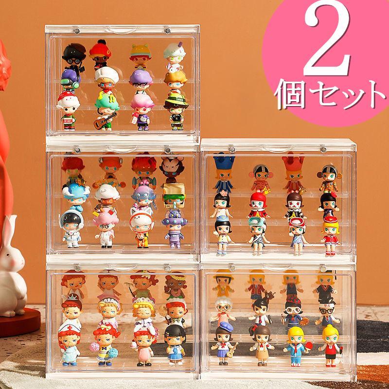 【仕様】商品名：多機能コレクションケースサイズ：30*23*17cm材質：PS+ABS重量：約1kgカラー：ホワイト【特徴】●透明素材採用コレクションケースの各側面は透明素材を採用なので、人形ディスプレイがすぐにはっきり見えます。 ●大容量...