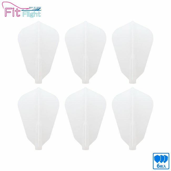 ■商品仕様 スペックデータ &nbsp; 形状 内容量 ：Fシェイプ ：6個 ■商品説明 Fit Flightは、シャフトに押し込むだけで簡単に装着できるフライトです。 一般的なフライトのように小さなロック用パーツも必要ありませんので、部品...