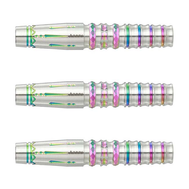 DYNASTY A-FLOW OBSIDIAN LINE RIELL8 2BA 19g 清水舞友選手モデル　※ご覧頂いているディスプレイの設定等により、実物と色合いが異なる場合がございます。※この画像はDarts HiVeが作成しており、文...
