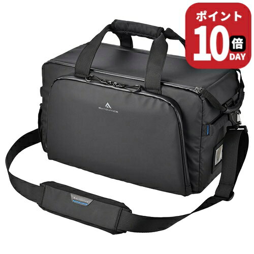プロフェッショナルな撮影を支えるカムコーダー用ショルダーバッグ【商品仕様】カメラ収納部内寸法:約W395×H230×D190mm外寸法:約W440×H260×D240mm容量:約16L重量:約1900g材質:PUコーティングポリエステル、ポ...