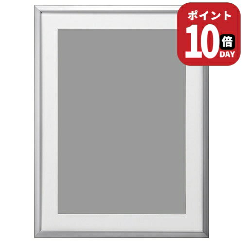 展示会等に最適なシンプルでシャープな印象のアルミ額縁【商品仕様】フレーム材質:アルミ製額縁外寸法:W387×H510mmマット外寸法:W363×H486mmマット中抜寸法:W277×H400mmマット仕様:Vカットマット紙前面板:アクリル重...
