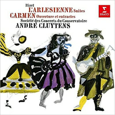 出荷目安の詳細はこちら商品説明ビゼー：『アルルの女』第1組曲、第2組曲、『カルメン』組曲アンドレ・クリュイタンス＆パリ音楽院管弦楽団ベルギー生まれのフランス系指揮者、アンドレ・クリュイタンス[1905-1967]の没後50年企画。19世紀〜...