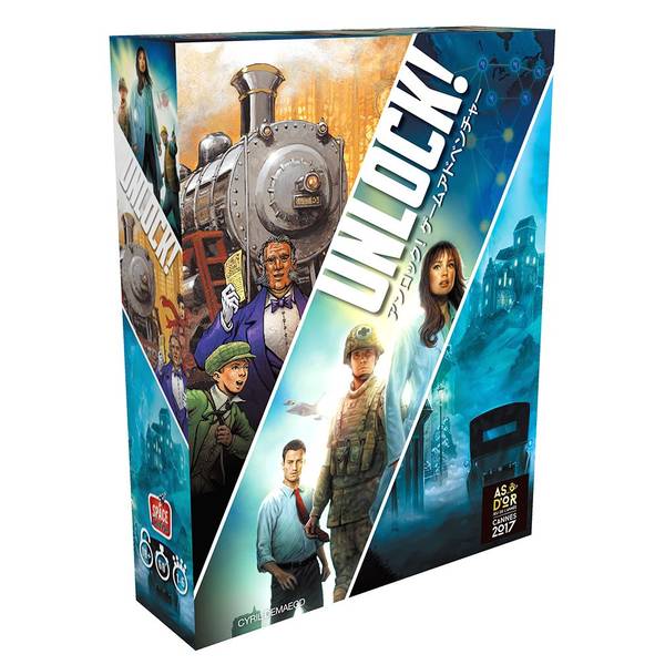 謎が詰まったゲーム世界の3つの冒険！現場を捜索せよ！ 物品を組み合わせろ！ パズルを解き明かせ！脱出ゲームとは、制限時間内に部屋から脱出する謎解きゲームのことです。「アンロック！ ゲームアドベンチャー」では、自宅のテーブルでこの経験を楽しむ...