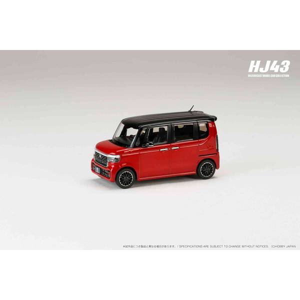 ■素材：ダイキャスト(亜鉛合金)/ABS/■透明ディスプレイケース付き■稼働パーツはありません。●ホンダ N-BOX CUSTOM の 1/43スケールミニカーです。●ダイキャスト製ミニカーです。●国際標準スケールの1/43での再現!!●デ...