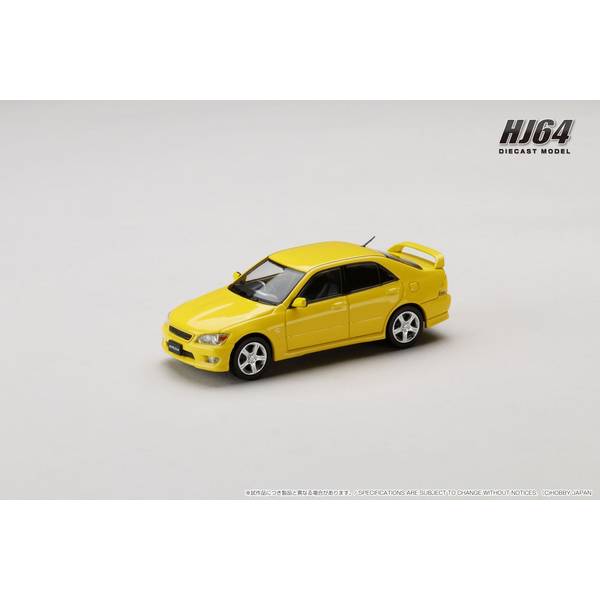 ■素材：ダイキャスト(亜鉛合金)/ABS/沢山のリクエストにお応えし、ホビージャパンの1/64ダイキャストシリーズ"HJ64 Toyota ALTEZZA" の追加カラーバリエーションをご案内させて頂きます。製品にはクリアケースと台座が付属...