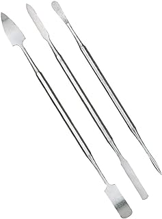 商品説明 パテ等の盛り付けやならし作業に適した、ヘラタイプの3本組セットです。 予約商品の場合、コチラをご確認下さい。