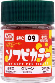 当店では郵便局留め・営業所受け取りの配送は行っておりません。 在庫保管場所・ご注文数量などの関係により、配送方法が変更となる場合がございます。 商品説明 ──水性ソフビ用塗料新色が登場！ ●水性で臭気を抑えたソフビ用塗料に新色が登場します！...